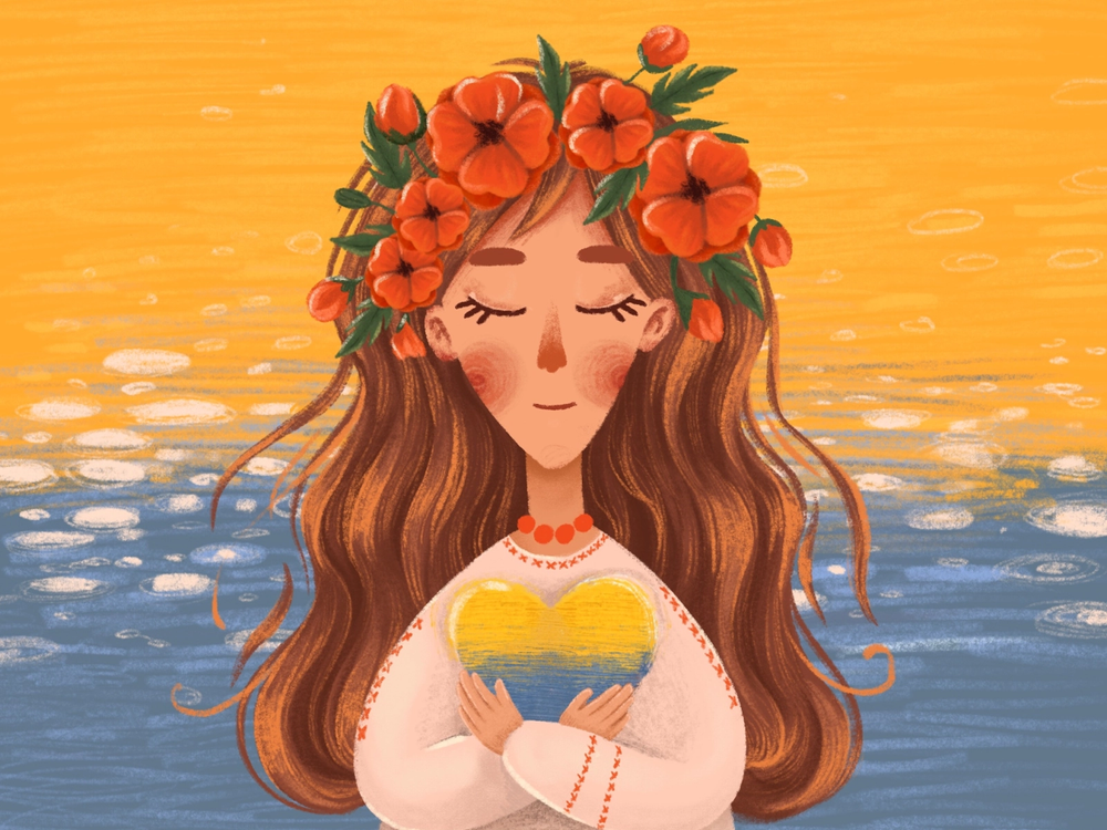 🇺🇦 50 найкращих ілюстрацій на українську тематику c Dribbble