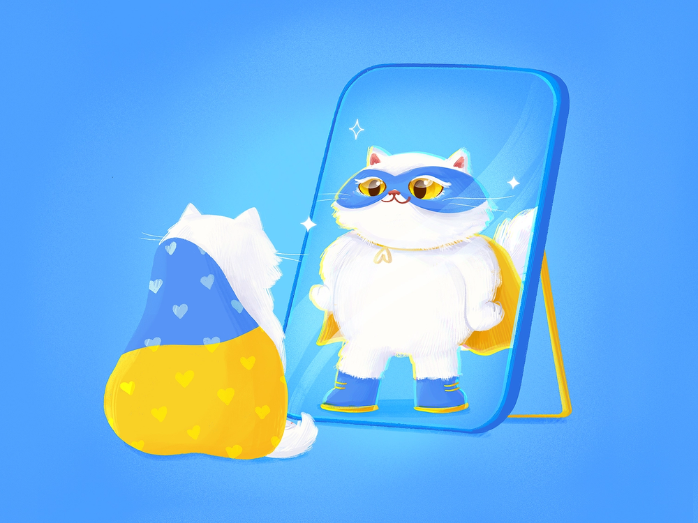 🇺🇦 50 найкращих ілюстрацій на українську тематику c Dribbble