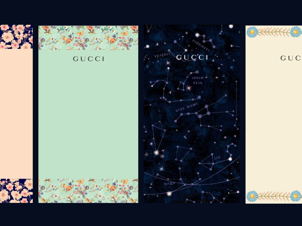 Конструктор листівок від Gucci