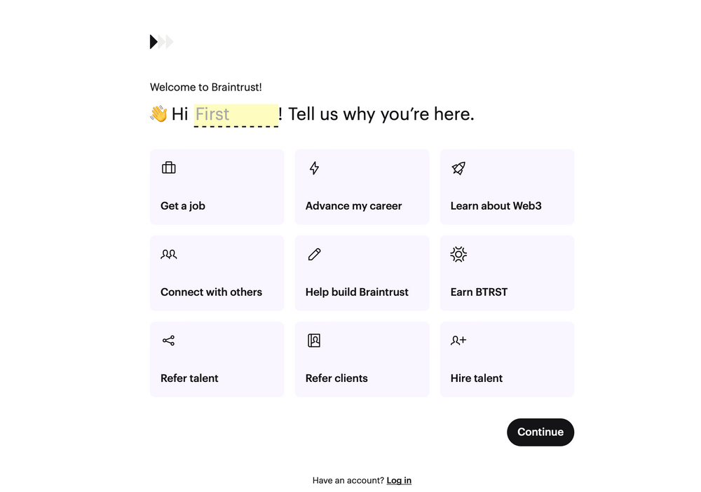 Braintrust — WEB 3.0 платформа для пошуку роботи.