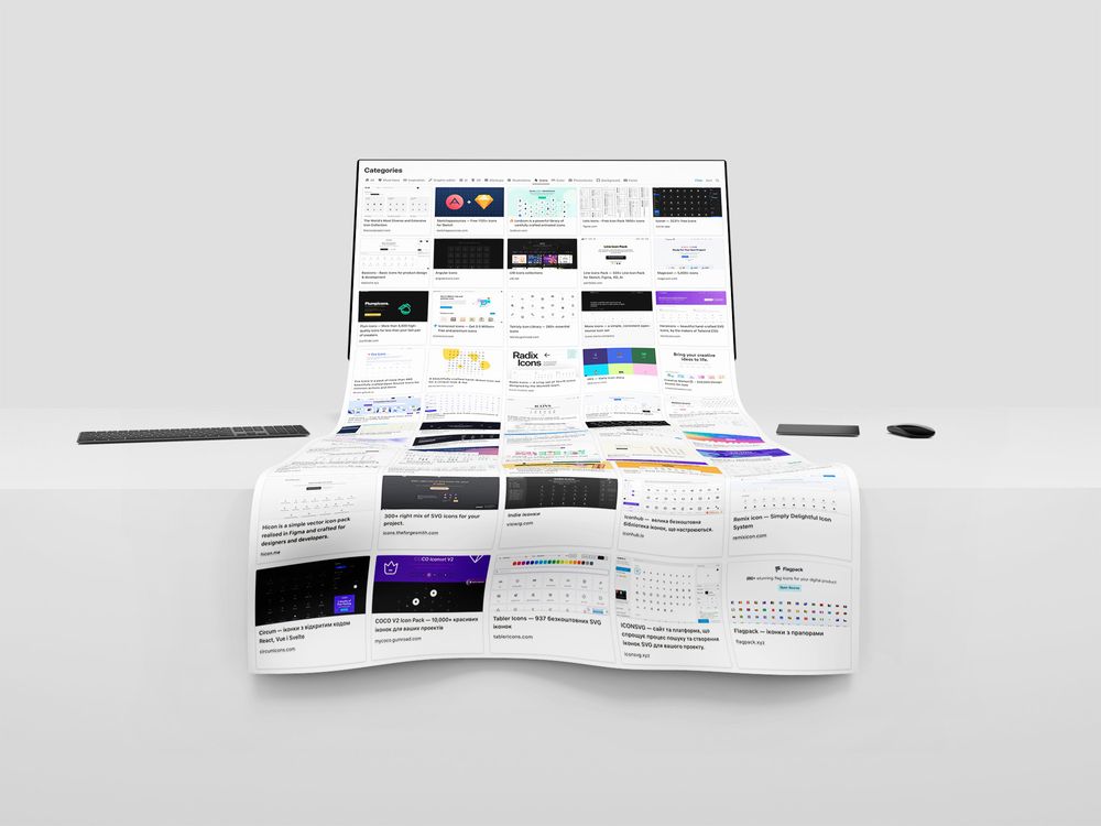 →Design HUB: 350+ graphic resources in one Notion page