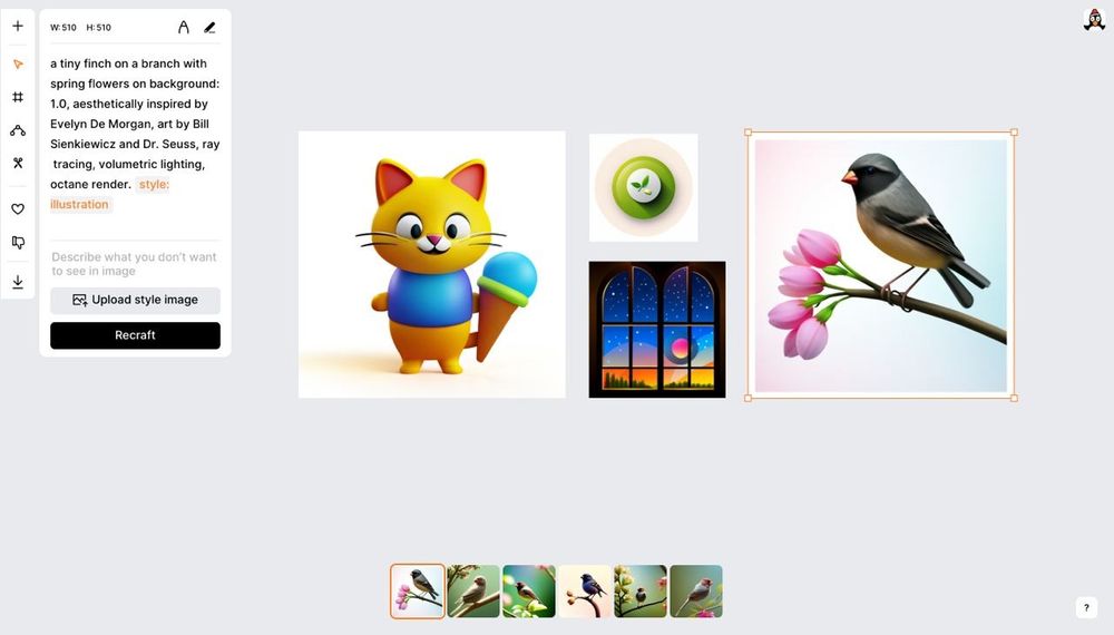 Reсraft – AI інструмент для створення векторної та 3D графіки