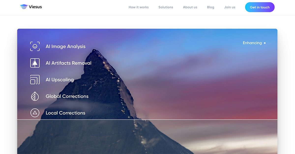 Viesus — AI інструмент для редагування фото