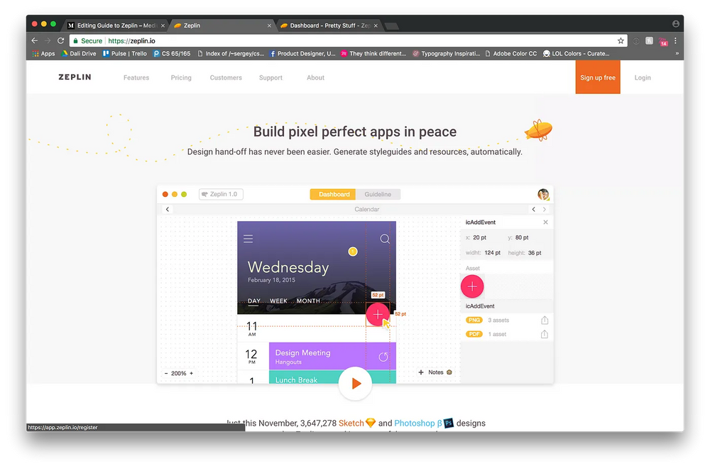 Zeplin — автоматична генерація специфікацій дизайну