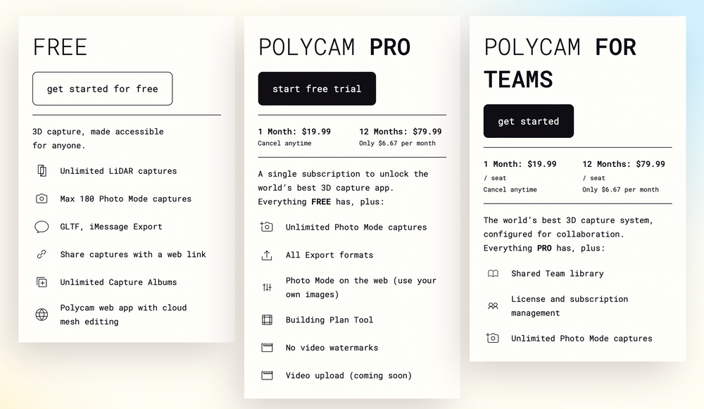 Polycam — AI інструмент для створення 3D моделей за допомогою мобільного сканування