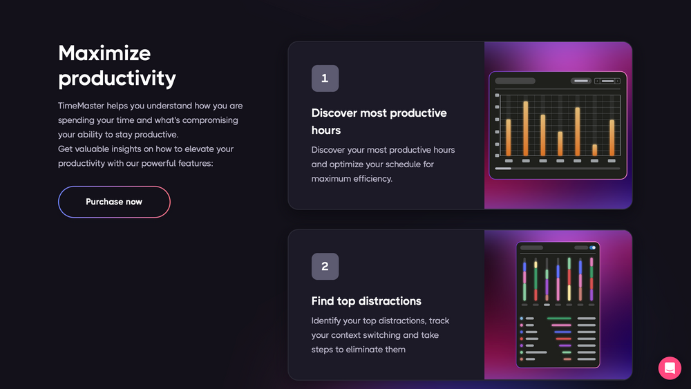 TimeMaster — AI інструмент для відстеження часу та моніторингу продуктивності
