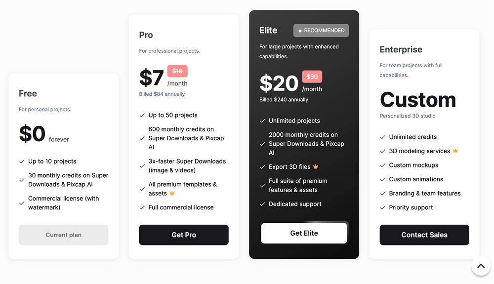 PixCap — графічний редактор на основі 3D-елементів і AI