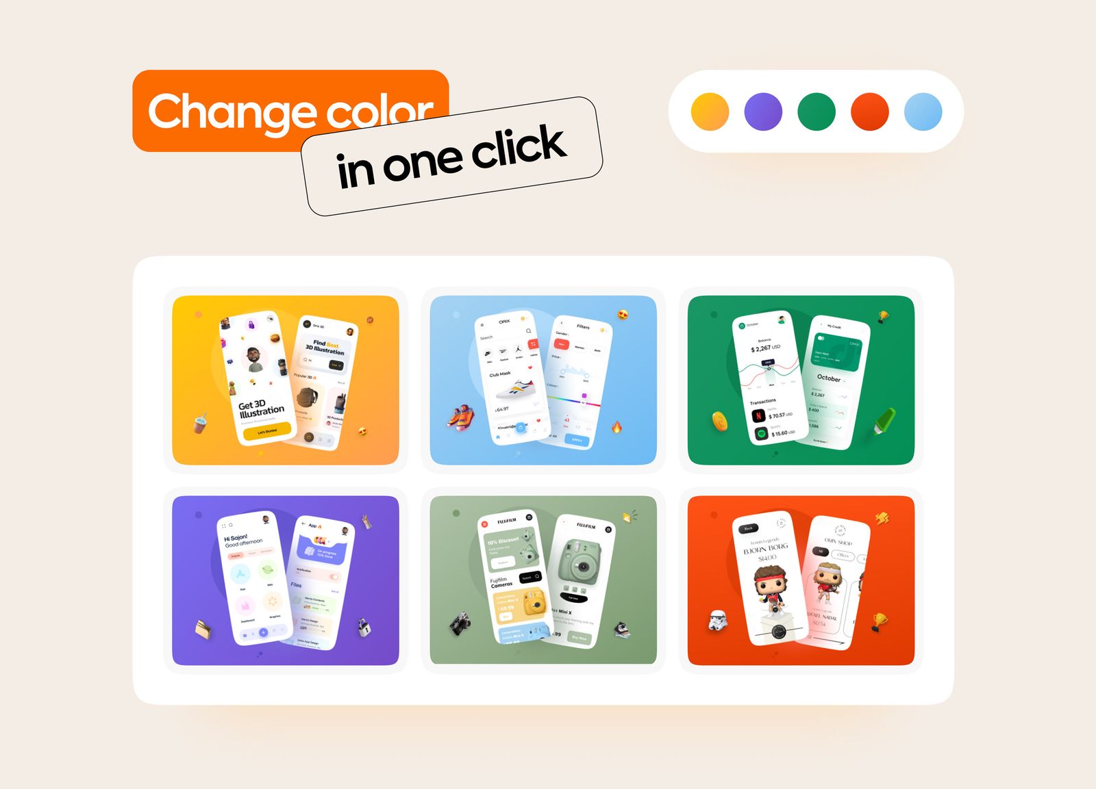 Мокапы для Dribbble и Behance скачать