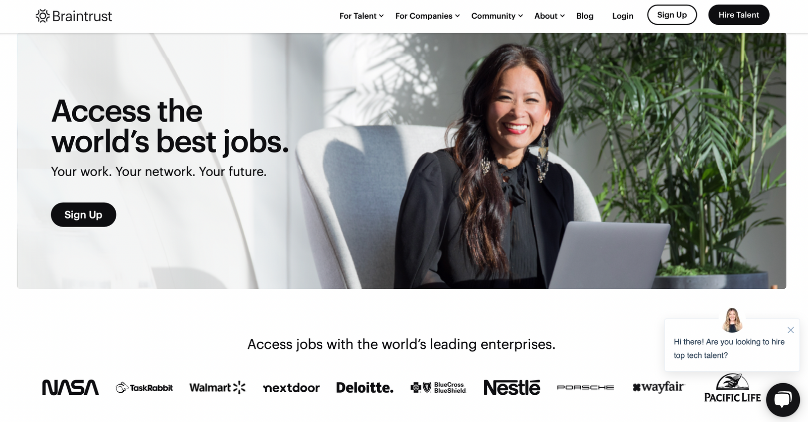 Braintrust — WEB 3.0 платформа для пошуку роботи.