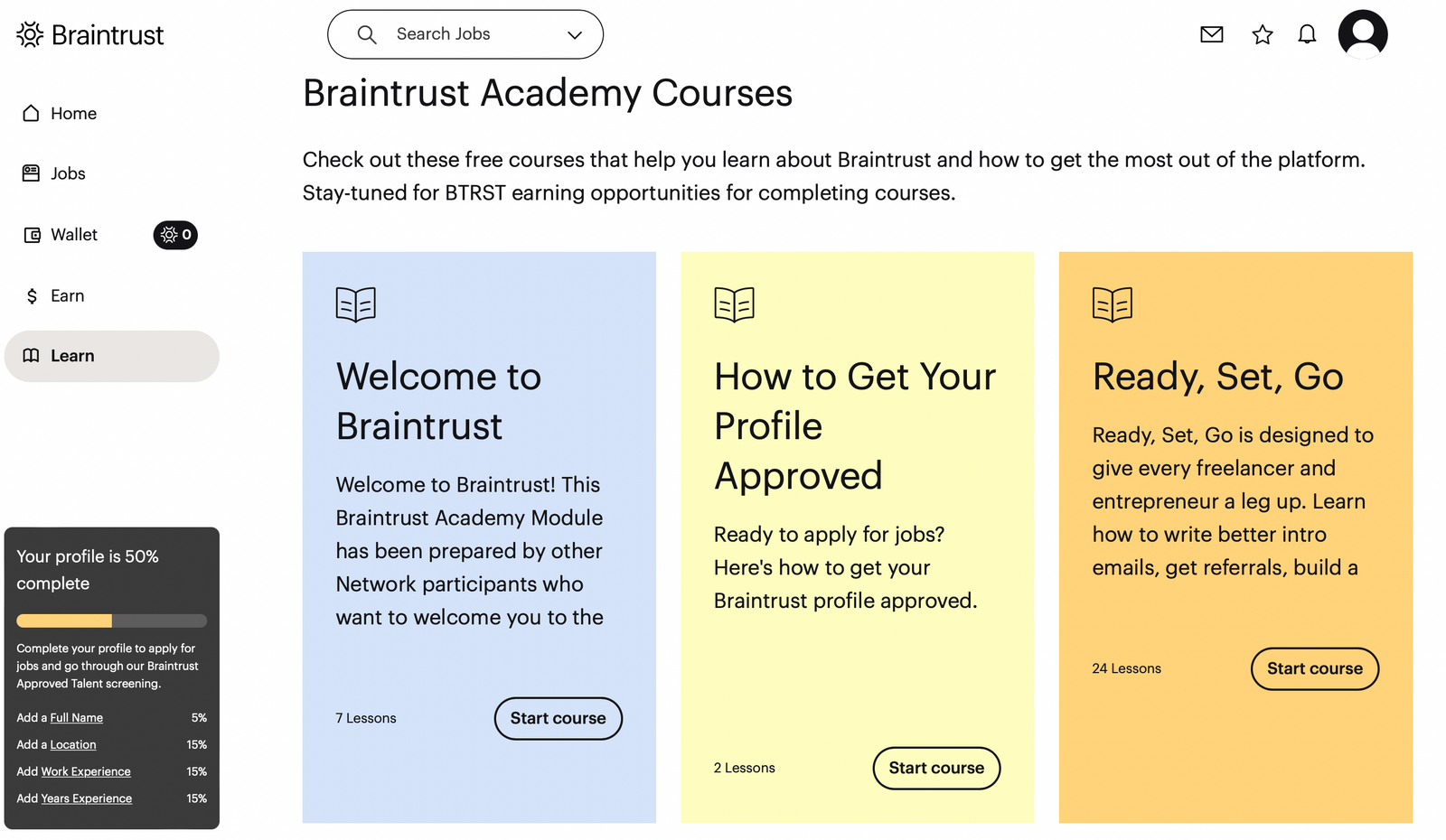 Braintrust — WEB 3.0 платформа для пошуку роботи.