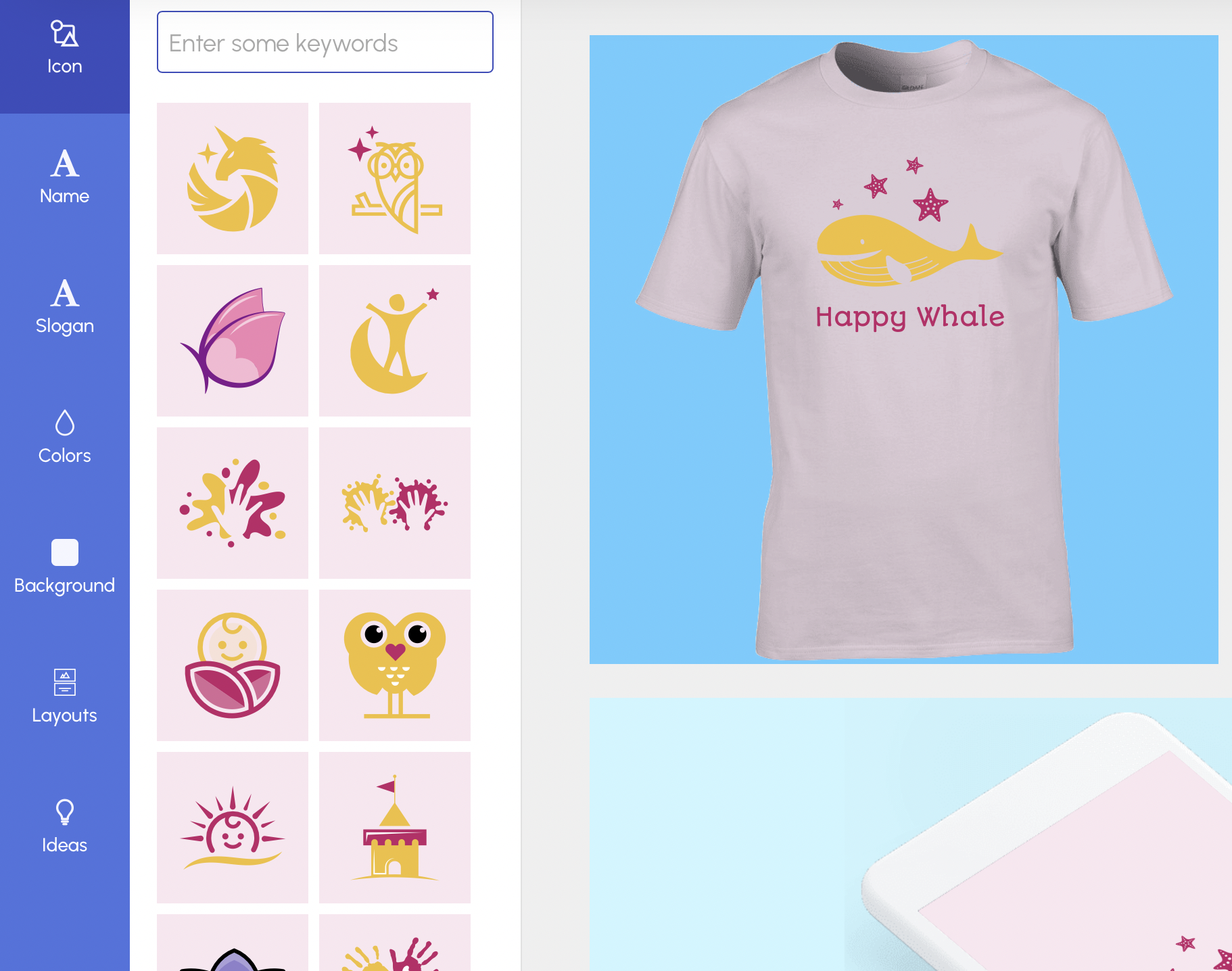 Zarla — безкоштовний генератор логотипів з можливістю налаштування