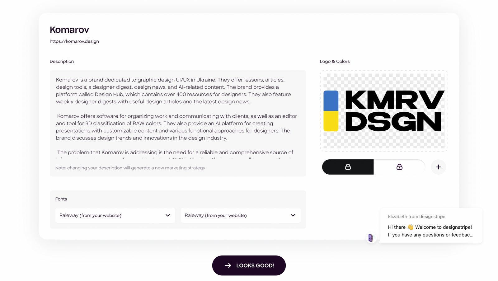 Designstripe — AI інструмент для розробки айдентики бренду у соціальних мережах