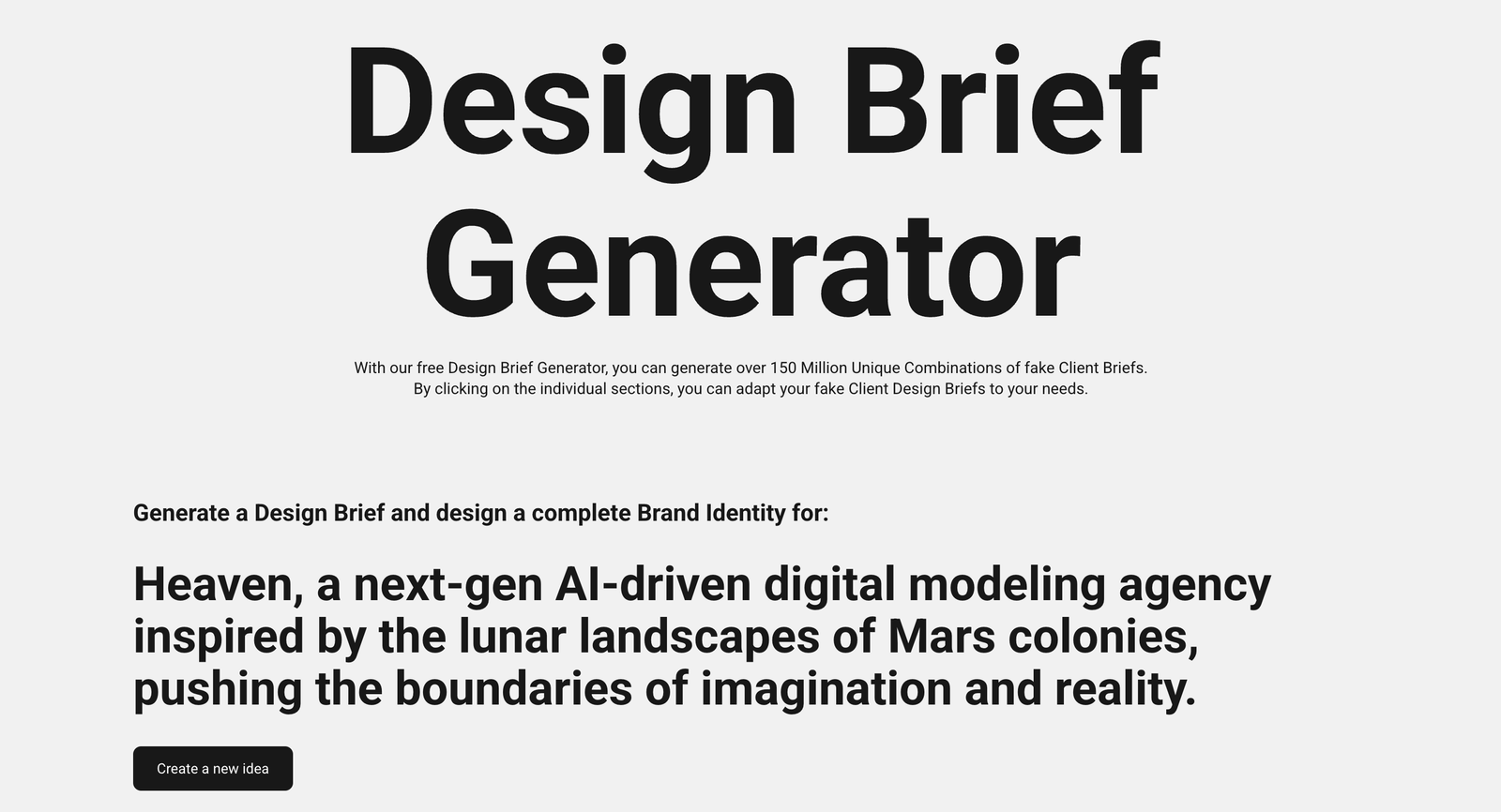 Тестові проєкти: 9 генераторів ідей для дизайнерів