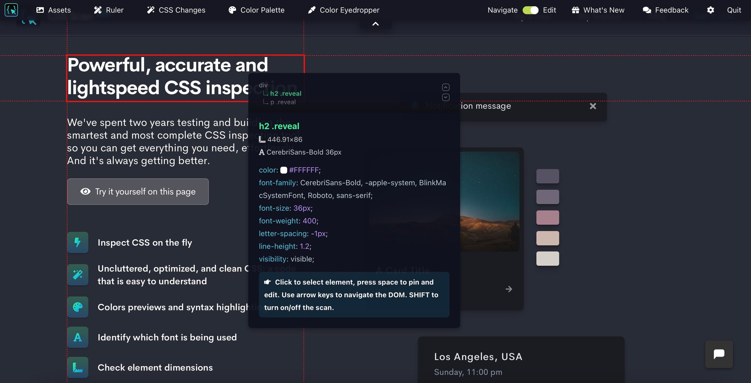 CSS Scan Pro - CSS сканер для веб-сайта