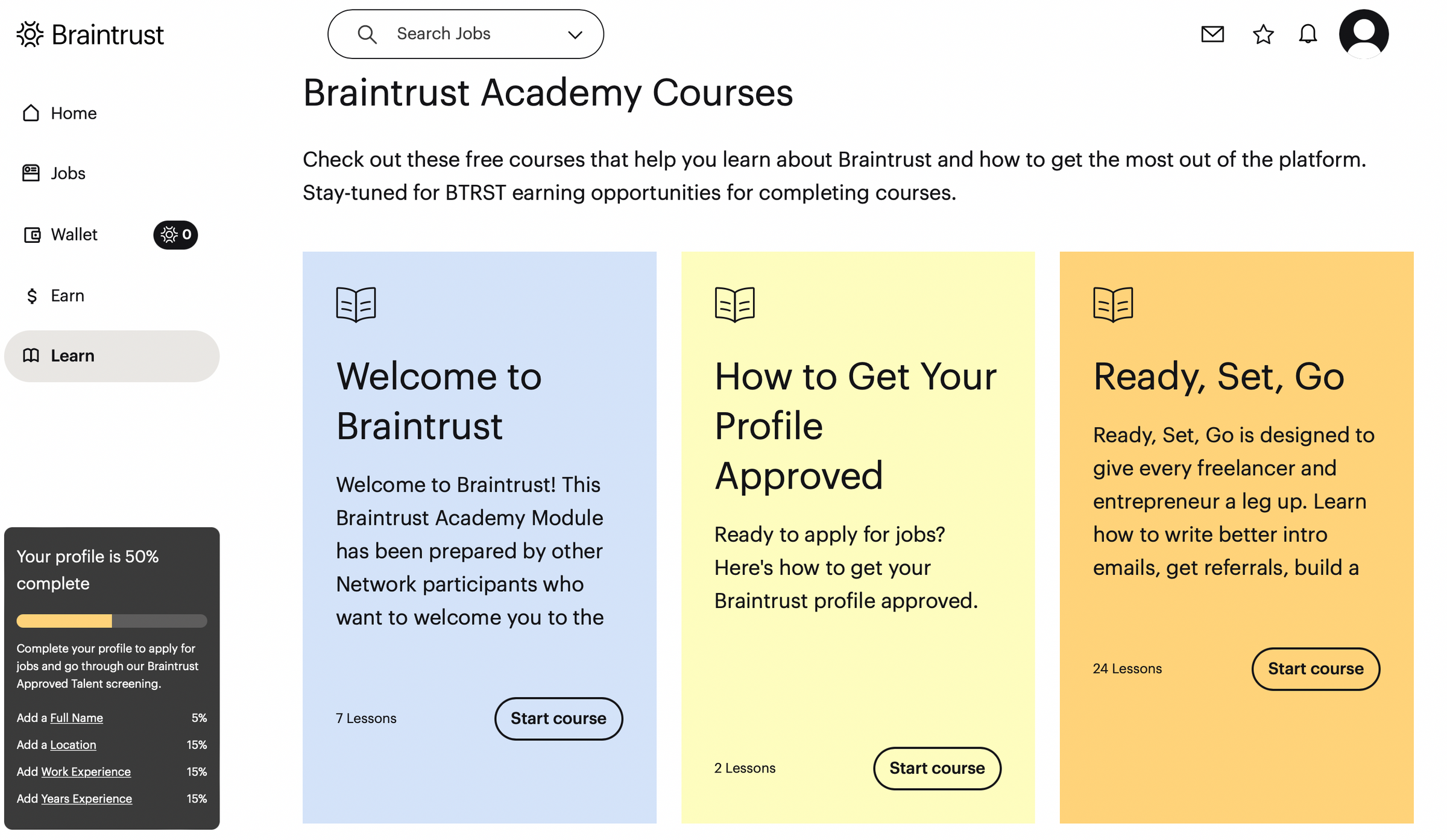 Braintrust — WEB 3.0 платформа для пошуку роботи.