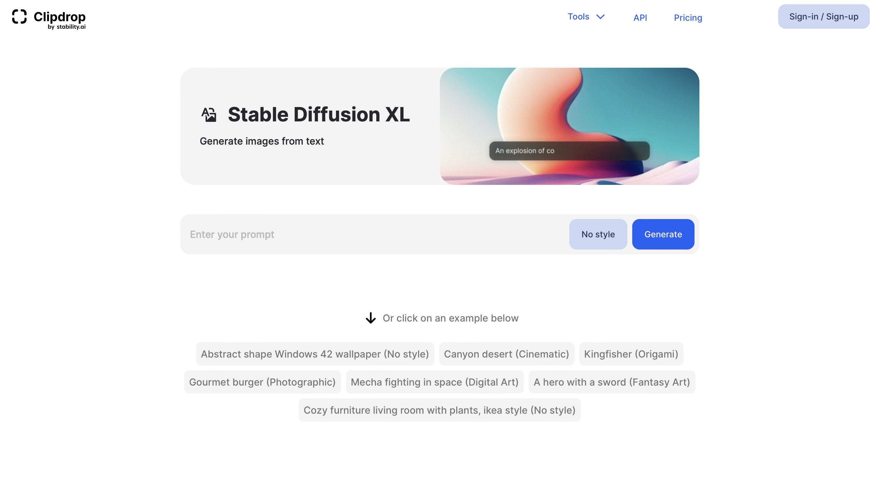 ClipDrop — AI інструмент для редагування зображень