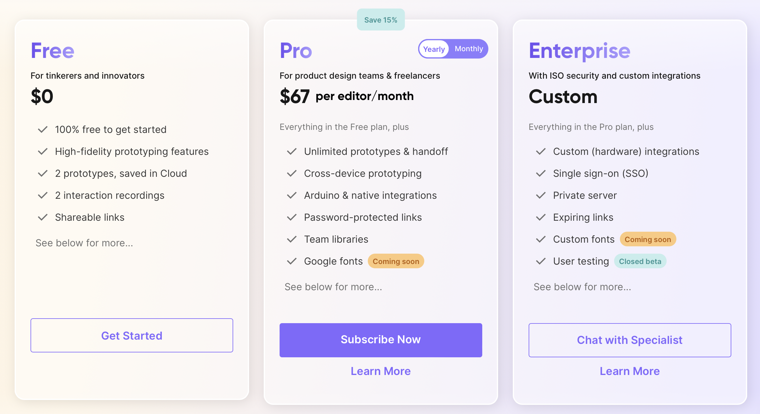 ProtoPie — AI додаток для створення та тестування прототипів