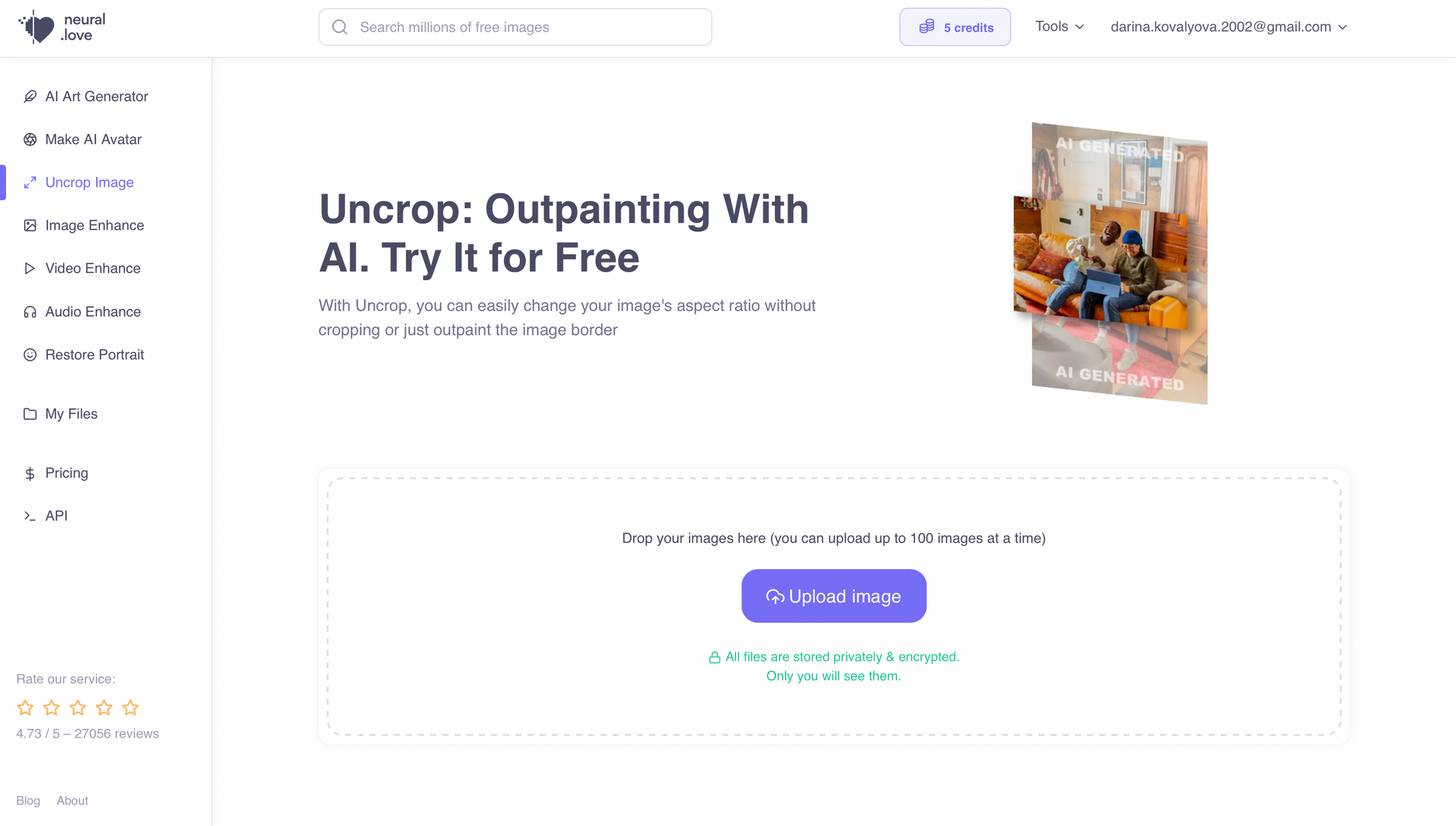 Neural.love — AI інструмент для покращення якості фото, відео і звуку