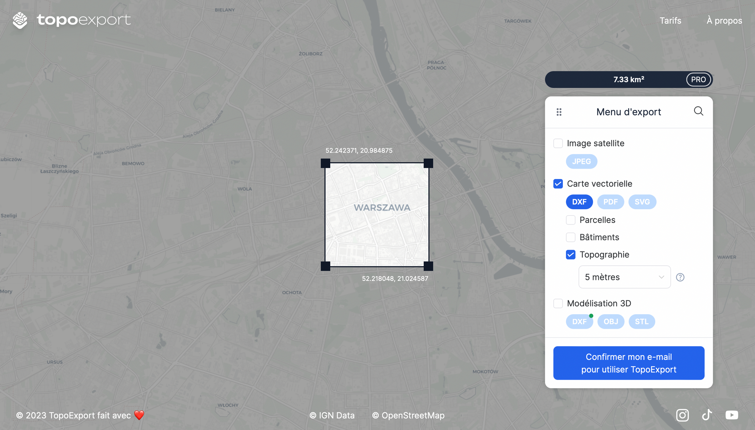 TopoExport — інструмент для створення кадастрових карт та 3D топографії