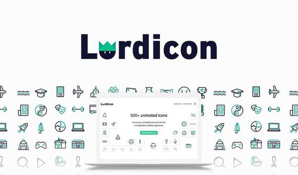 Lordicon — инновационная библиотека анимированных иконок.