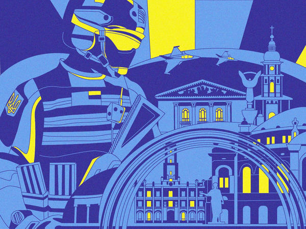 🇺🇦 50 найкращих ілюстрацій на українську тематику c Dribbble