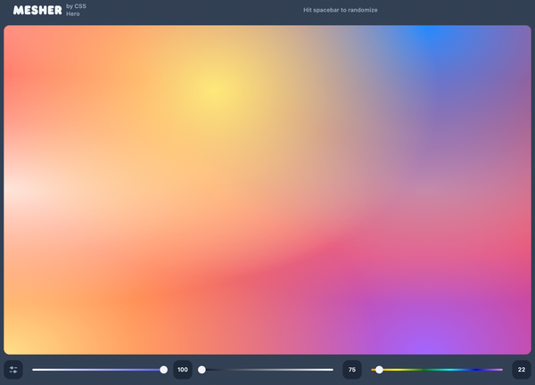 Mesher — CSS генератор градієнтів