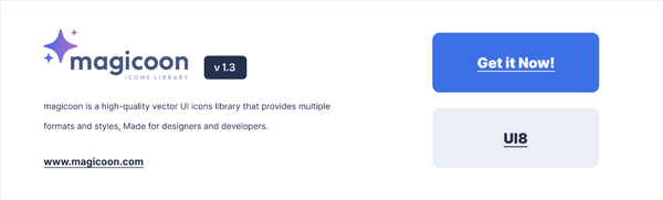 Magicoon — бібліотека з 5400+ високоякісних векторних іконок за категоріями