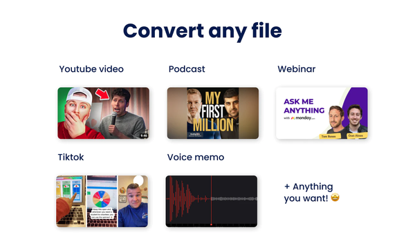 VoicePen — як перетворити аудіо чи відео у структурований допис