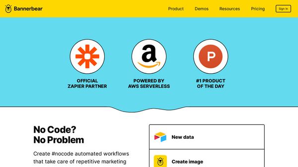 Bannerbear — AI інструмент для генерації дописів для соціальних мереж та e-commerce