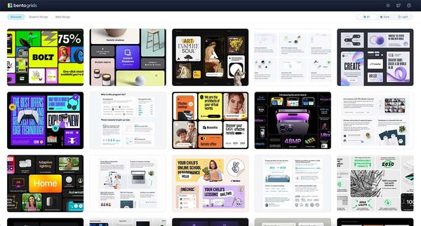Bento UI — що за тренд і як його використовувати?
